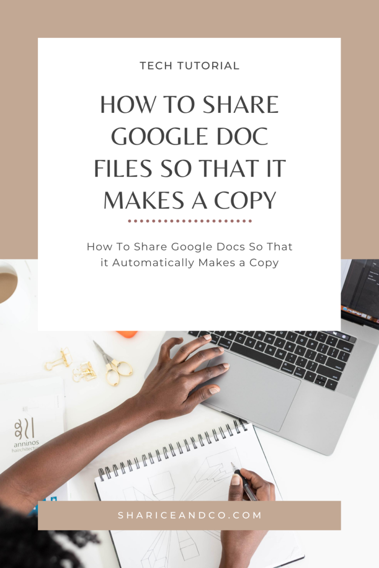 How To Share Google Docs So That it Automatically Makes a Copy ...